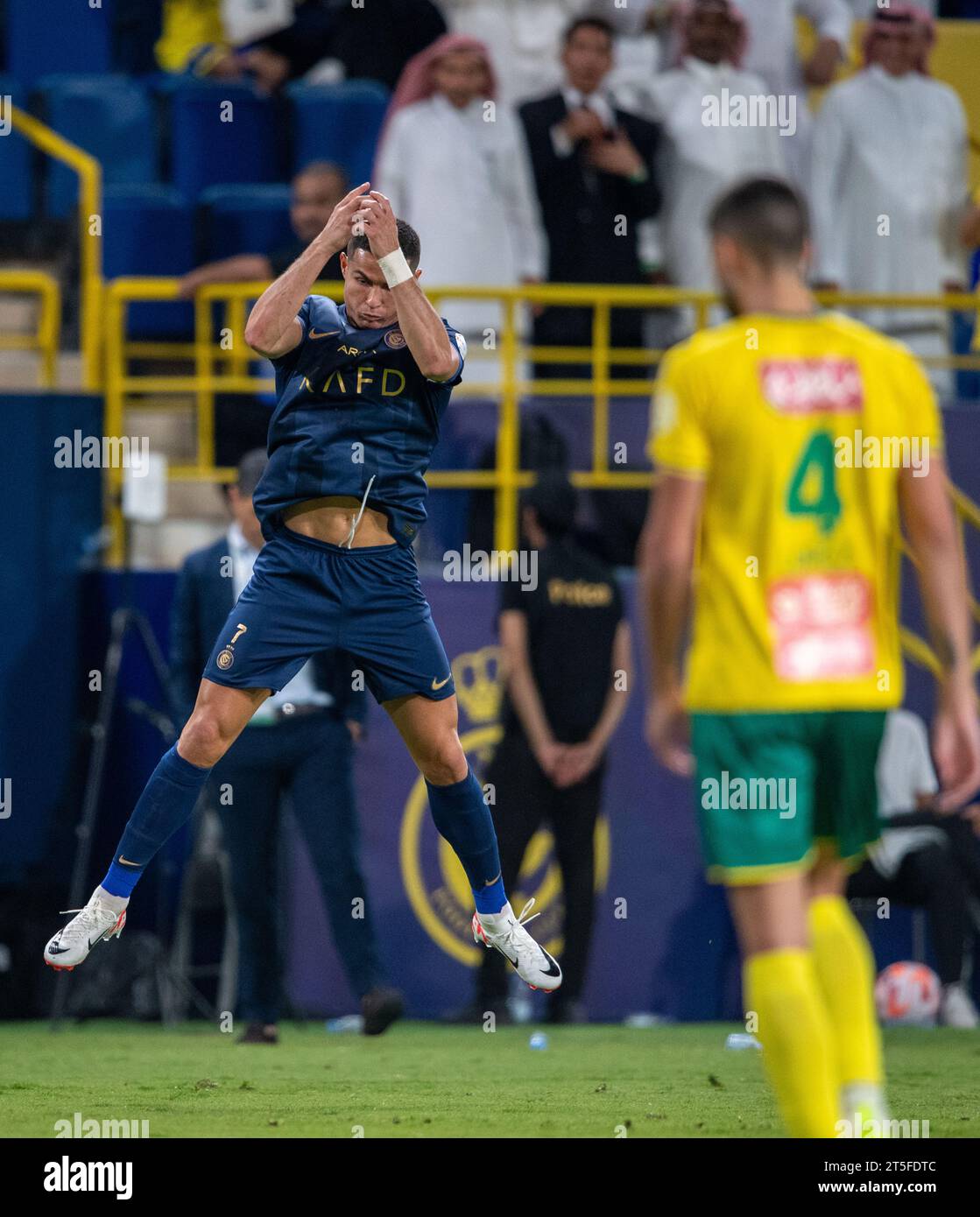 Riyadh, Saudi Arabia. 04th Nov, 2023. Cristiano Ronaldo of Al-Nassr FC ...