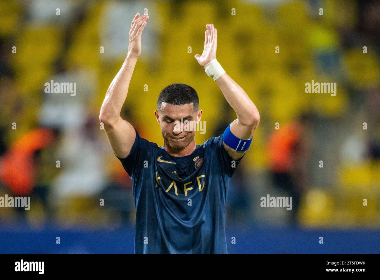 Riyadh, Saudi Arabia. 04th Nov, 2023. Cristiano Ronaldo of Al-Nassr FC ...