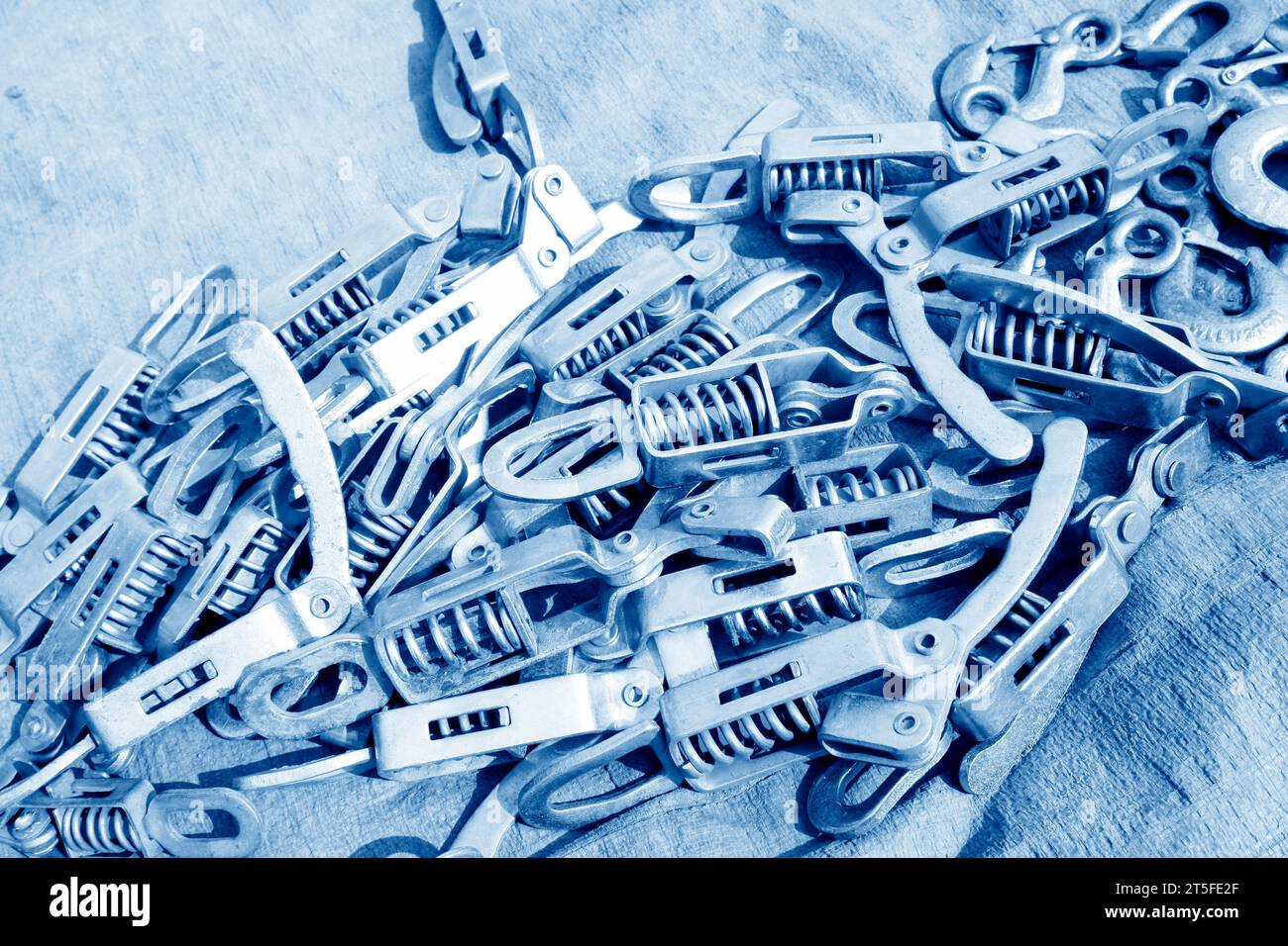 Spring fasteners hi-res stock photography and images - Alamy