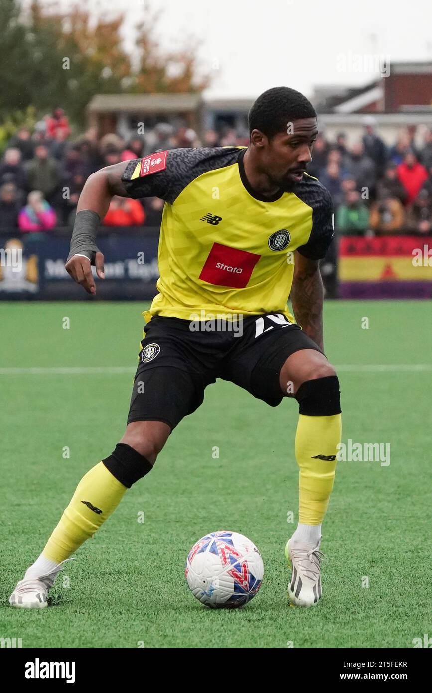 Marine v Harrogate Town 4th November 2023 The Marine Travel Arena ...