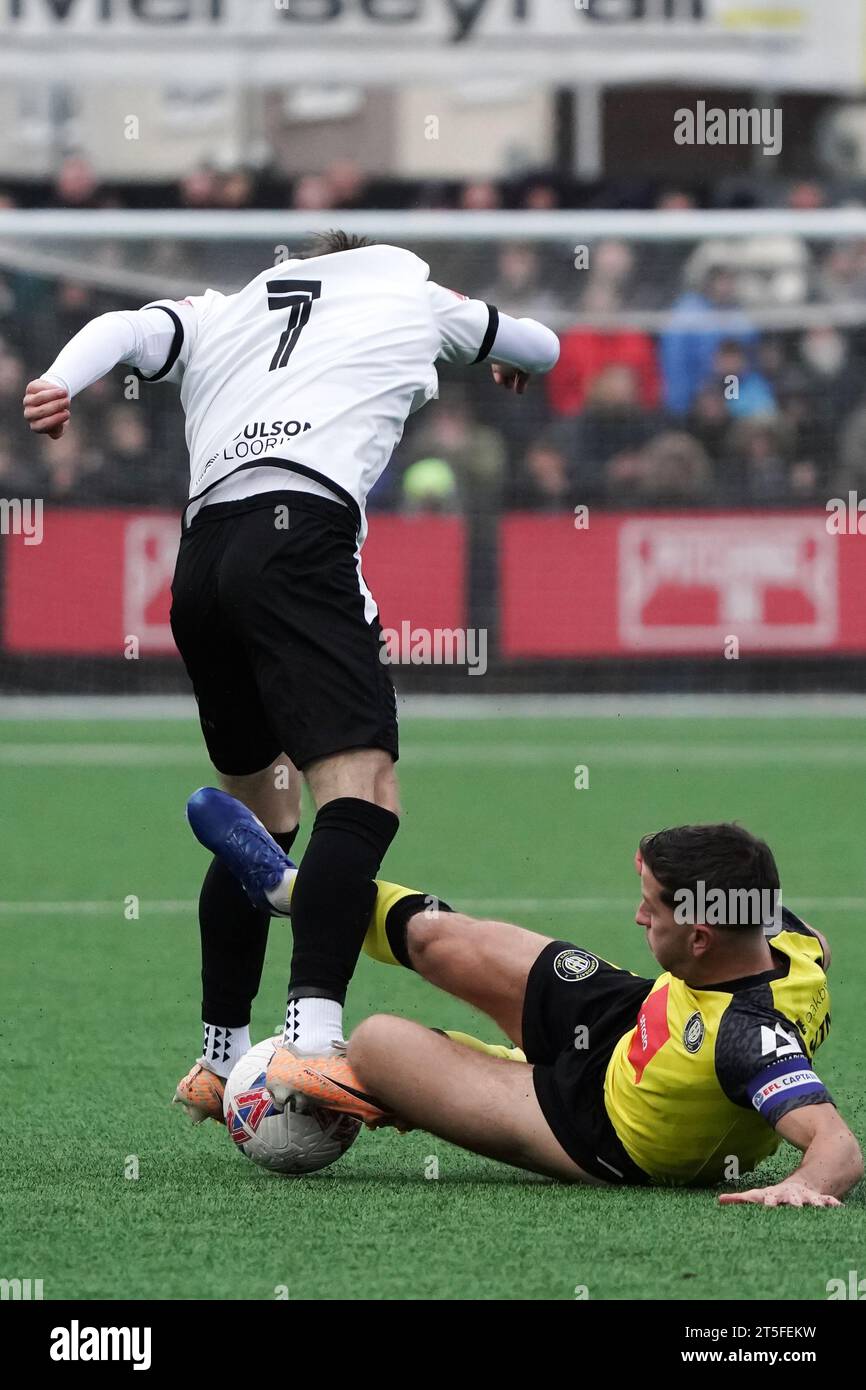 Marine v Harrogate Town 4th November 2023 The Marine Travel Arena ...