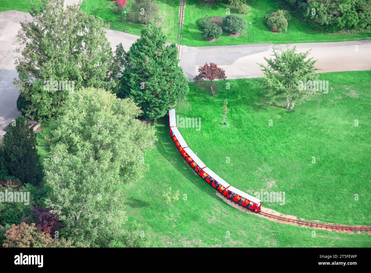 Children running on playground aerial hi-res stock photography and ...