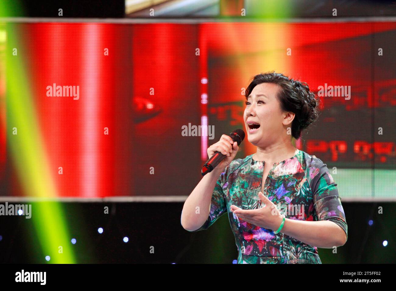 Beijing - November 25: The famous Beijing Opera performing artists Yuan ...