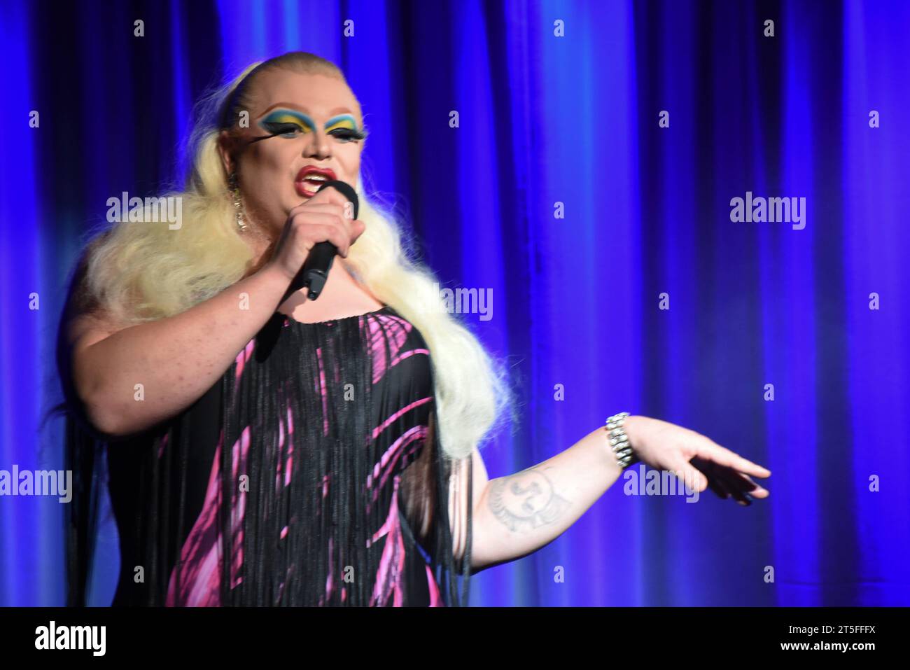 Samantha Jackson Dragstar Muenchen 04.11.2023 Theater Drehleier Munich ...