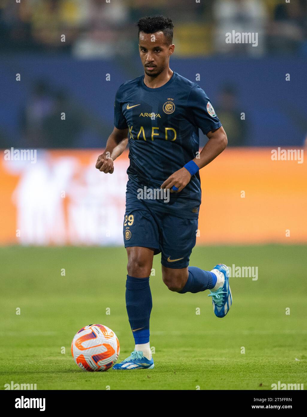 Riyadh, Saudi Arabia. 04th Nov, 2023. Abdulrahman Ghareeb of Al-Nassr ...