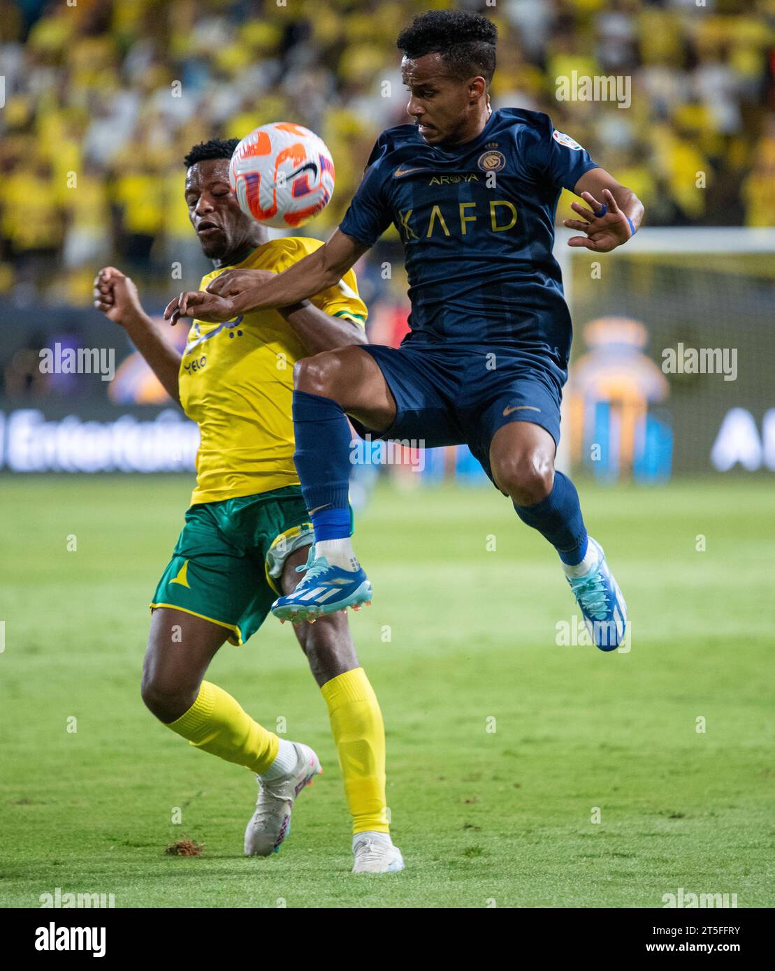 Riyadh, Saudi Arabia. 04th Nov, 2023. Abdulrahman Ghareeb of Al-Nassr ...