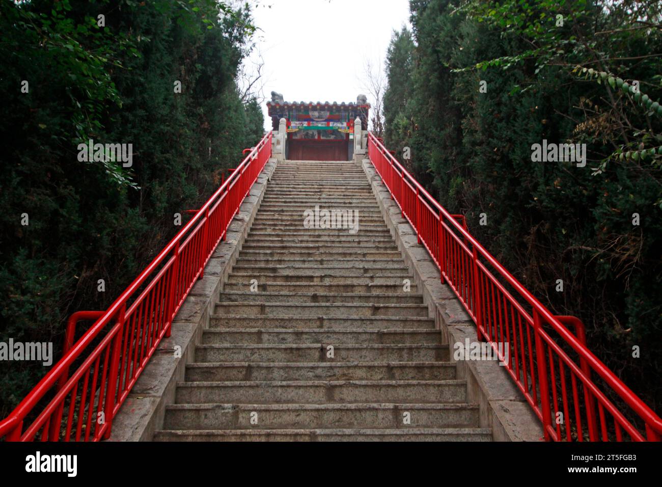 The long rock step, in the WuQiao acrobatics world scenic spots, on ...