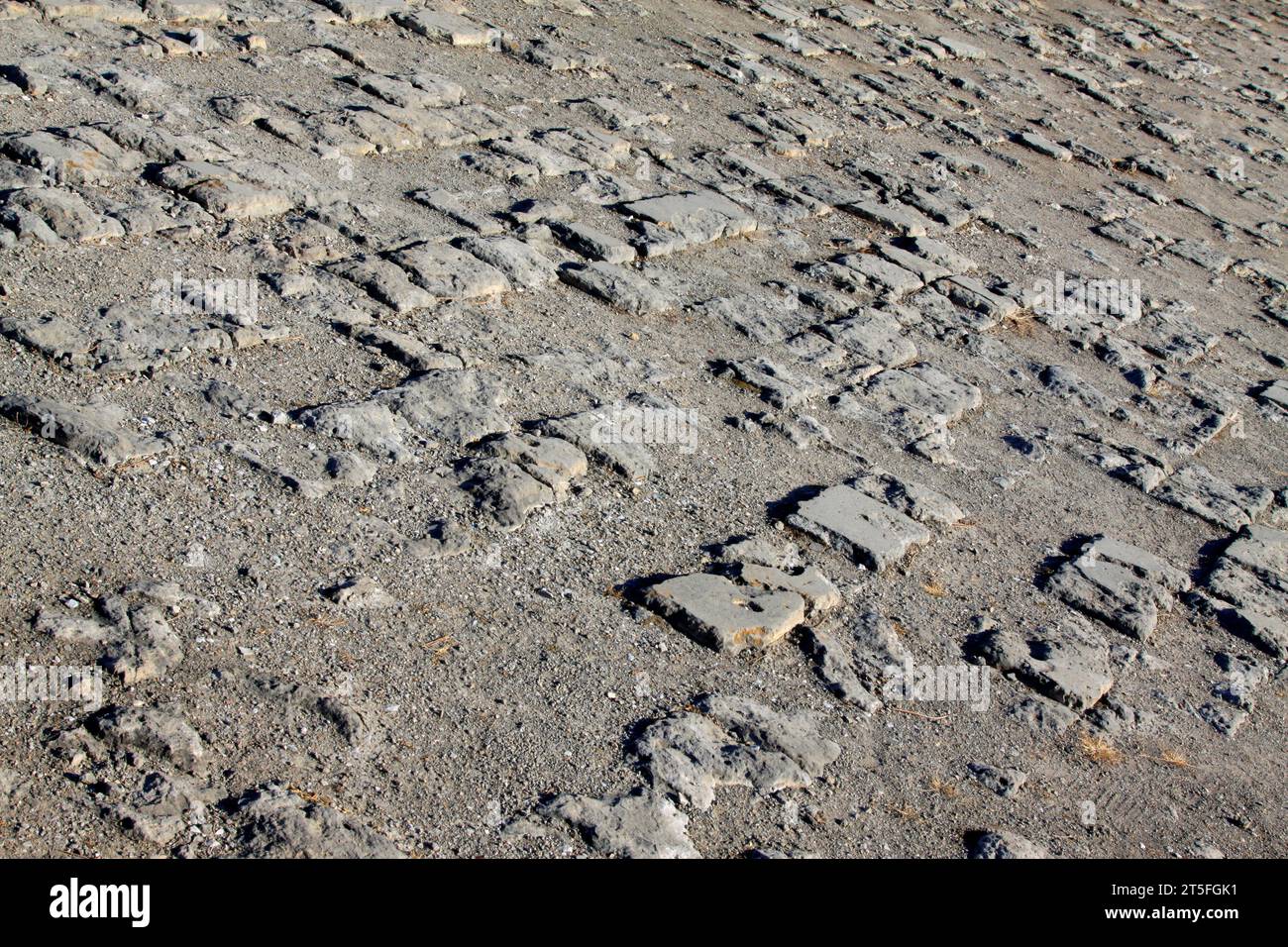 broken brick ground in the Eastern Tombs of the Qing Dynasty, china ...