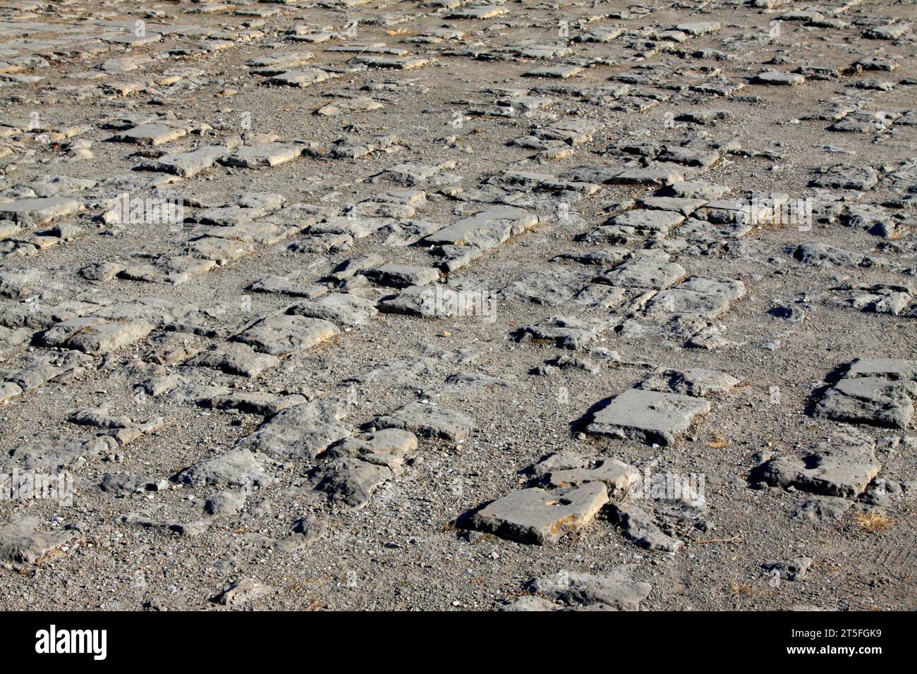 broken brick ground in the Eastern Tombs of the Qing Dynasty, china ...