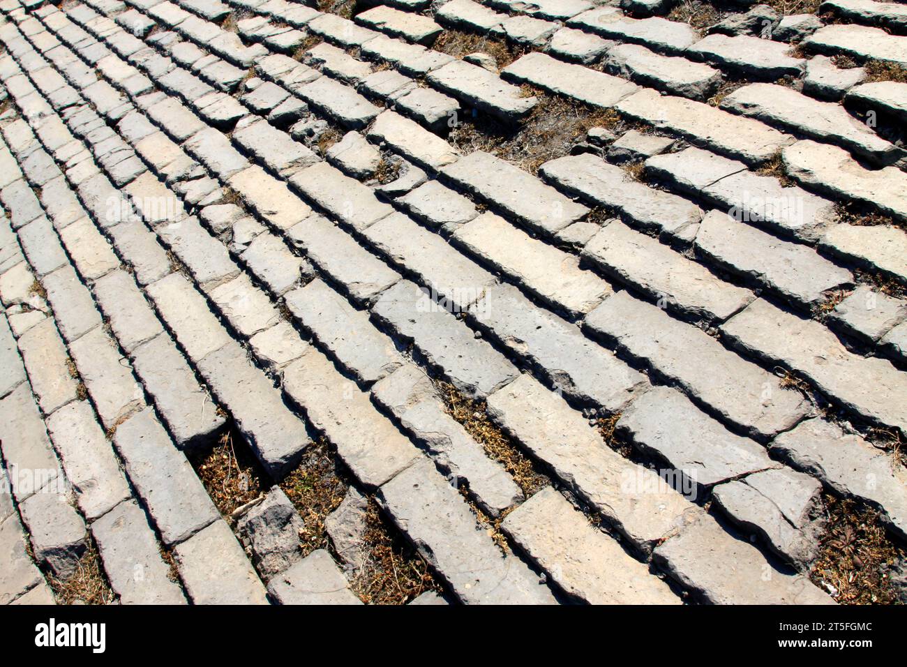 broken brick ground in the Eastern Tombs of the Qing Dynasty, china ...