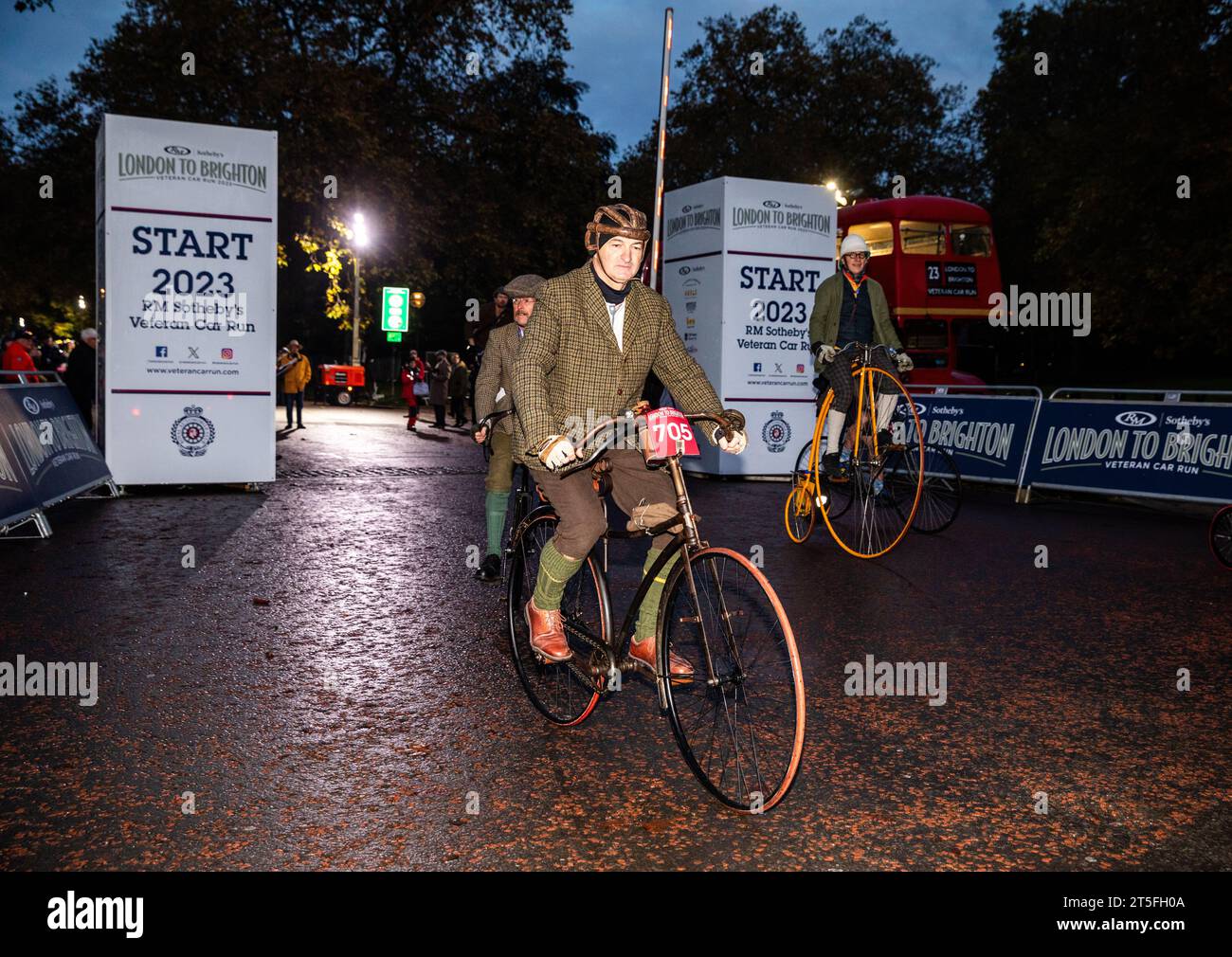Hyde Park, London, UK. 5th Nov, 2023. London to Brighton Veteran Car ...
