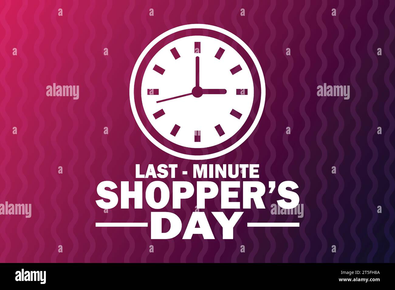 Last Minute Shopper's Day, background design wallpaper. Vector ...