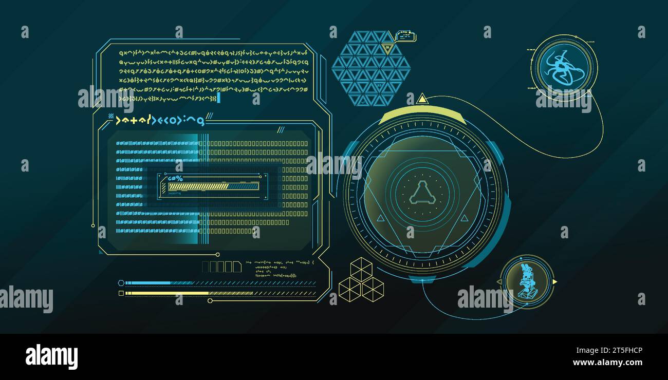 Cryptic elements Stock Vector Images - Alamy