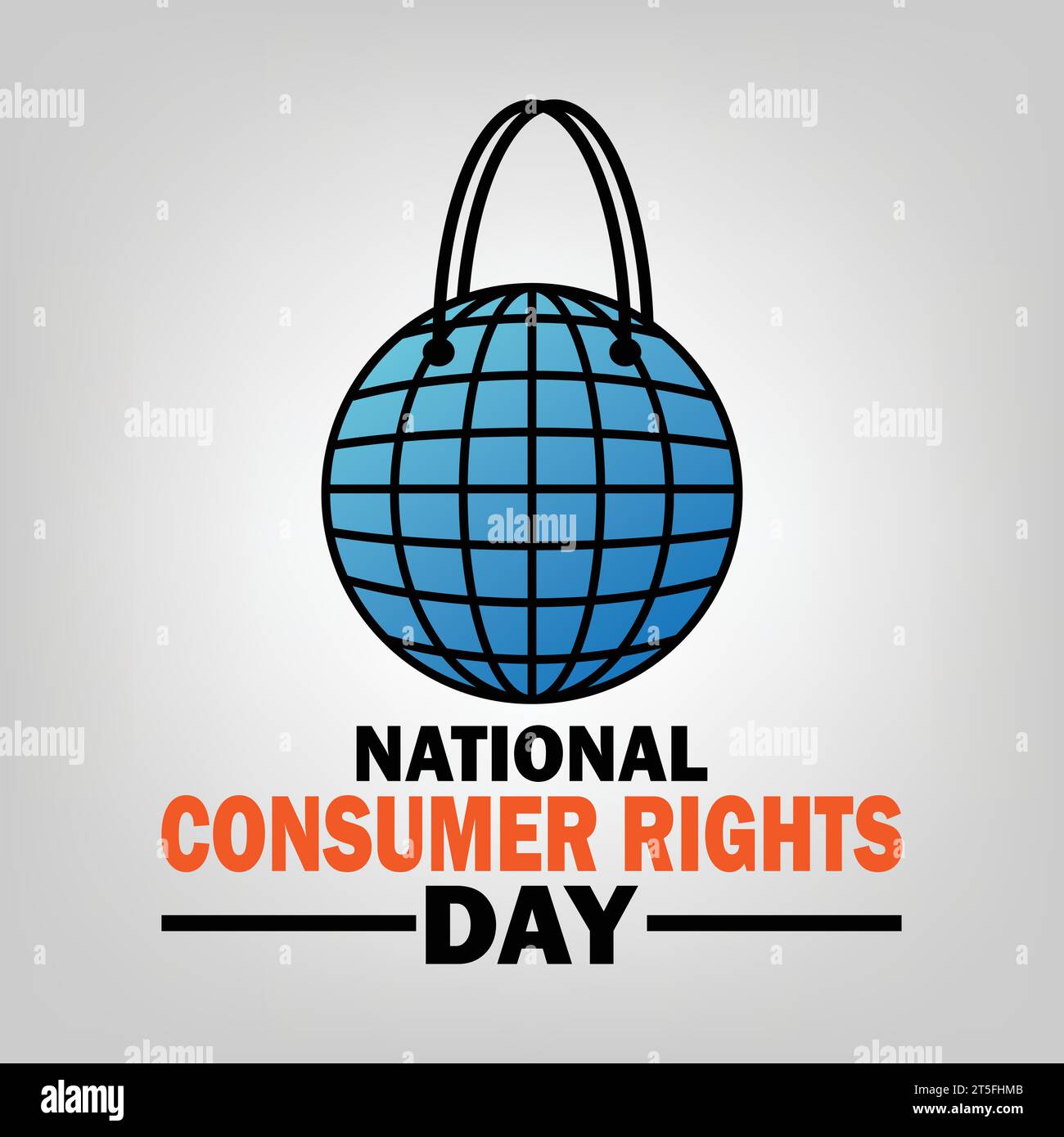 National Consumer Rights Day, background design wallpaper. Vector ...