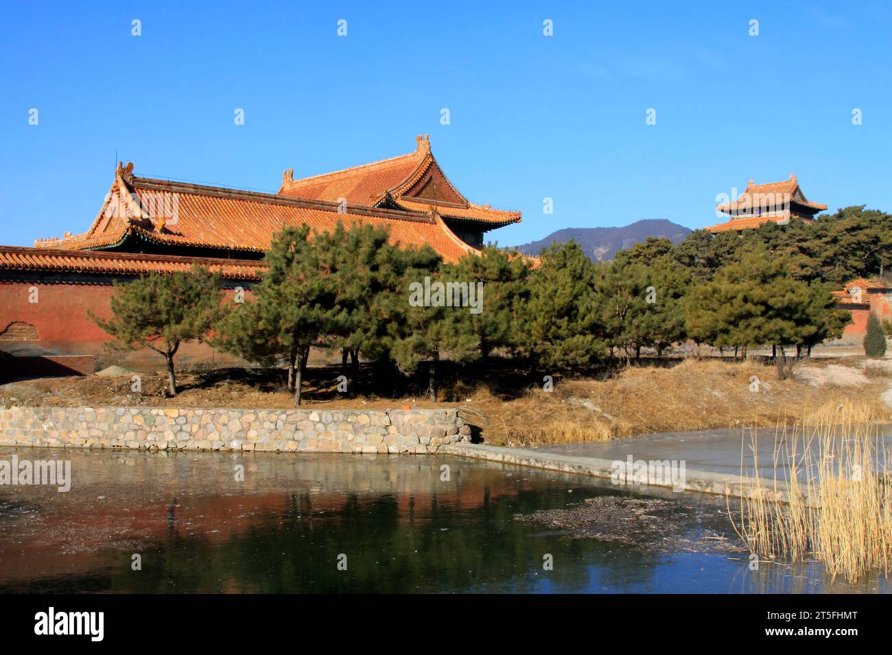 Chinese traditional landscape architecture, ZunHua, hebei province ...