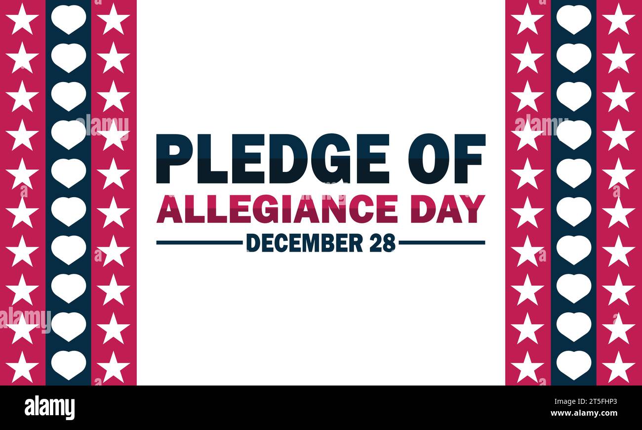 Pledge Of Allegiance Day, background design wallpaper. December 28 ...