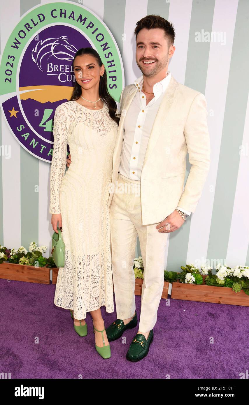 ARCADIA, CALIFORNIA - NOVEMBER 04: (L-R) Chanel Margaux and Frank ...