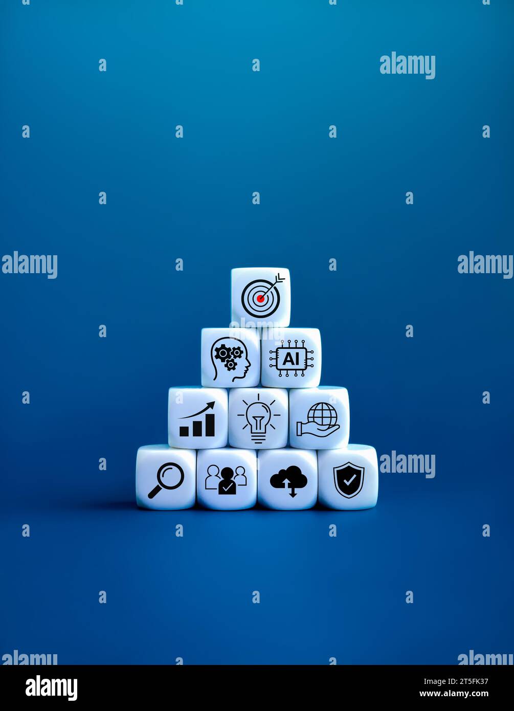 Technology, business strategy and growth success for leadership and ...