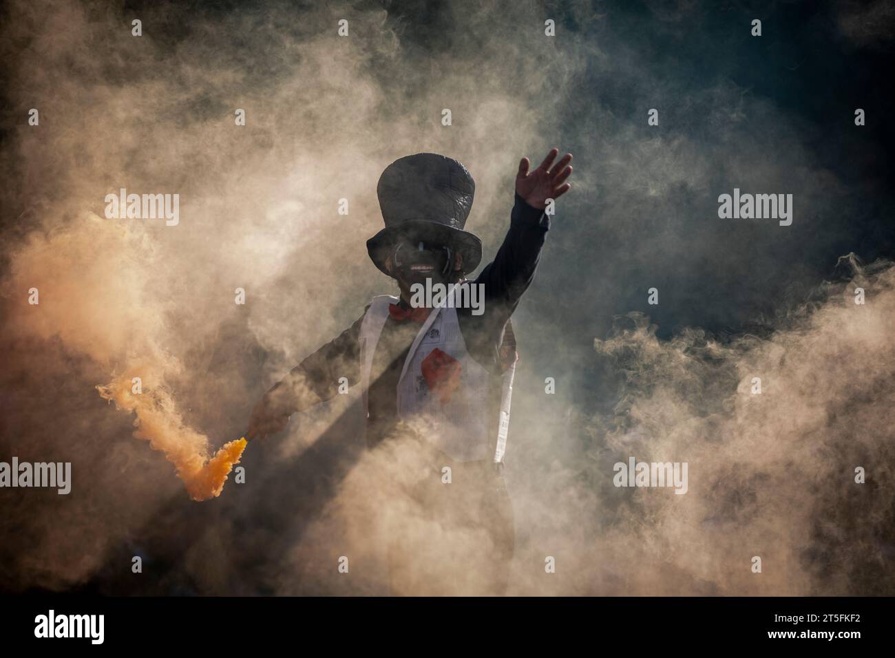 Mexiko Stadt, Mexico. 04th Nov, 2023. Participants in the annual Day of ...