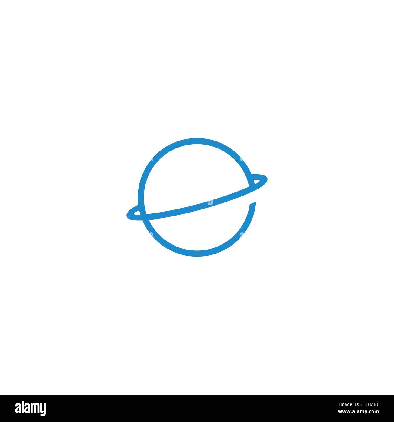 Abstract letter orbital planet hi-res stock photography and images - Alamy