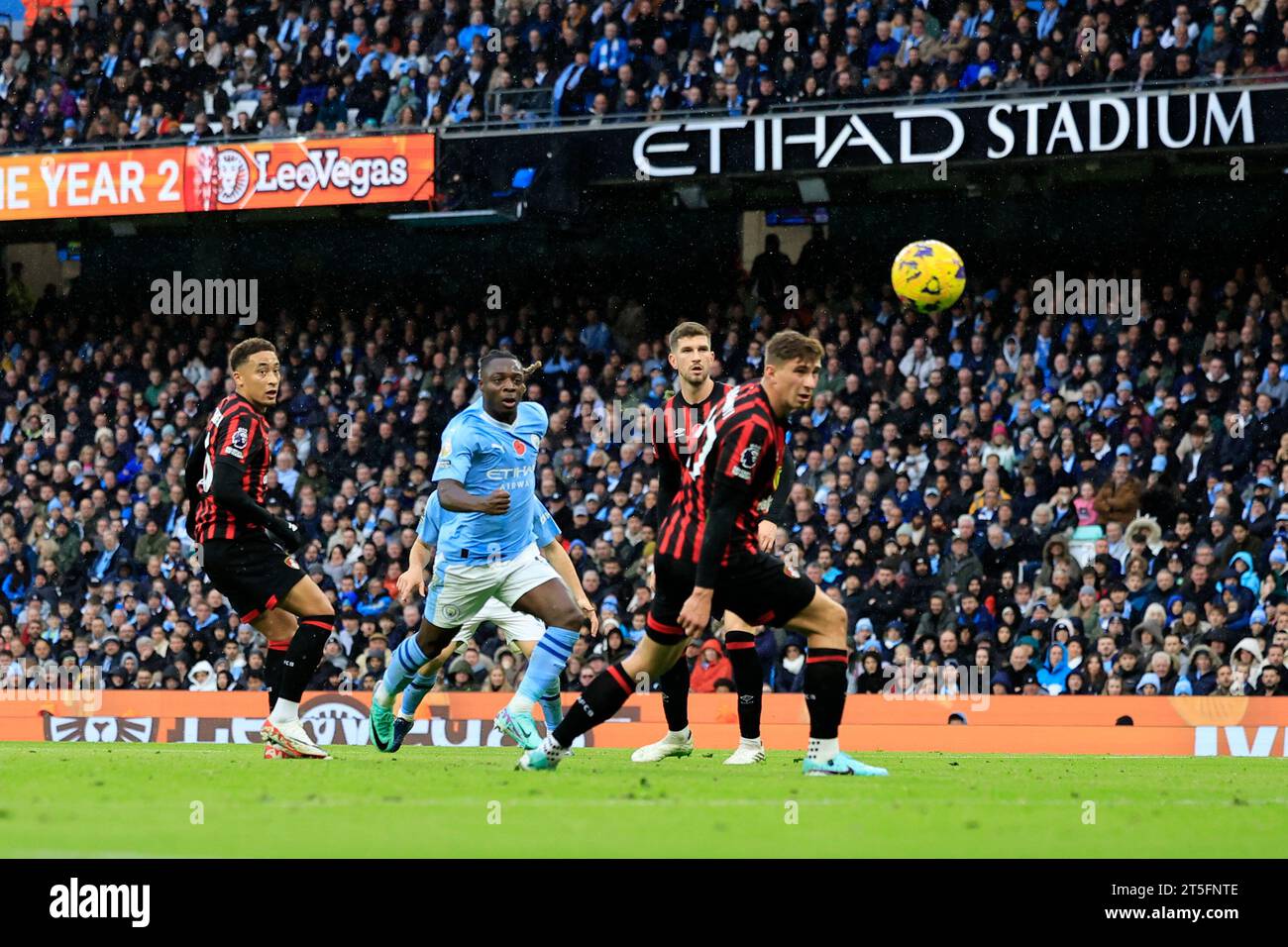 Jeremy doku manchester city bournemouth hi-res stock photography and ...