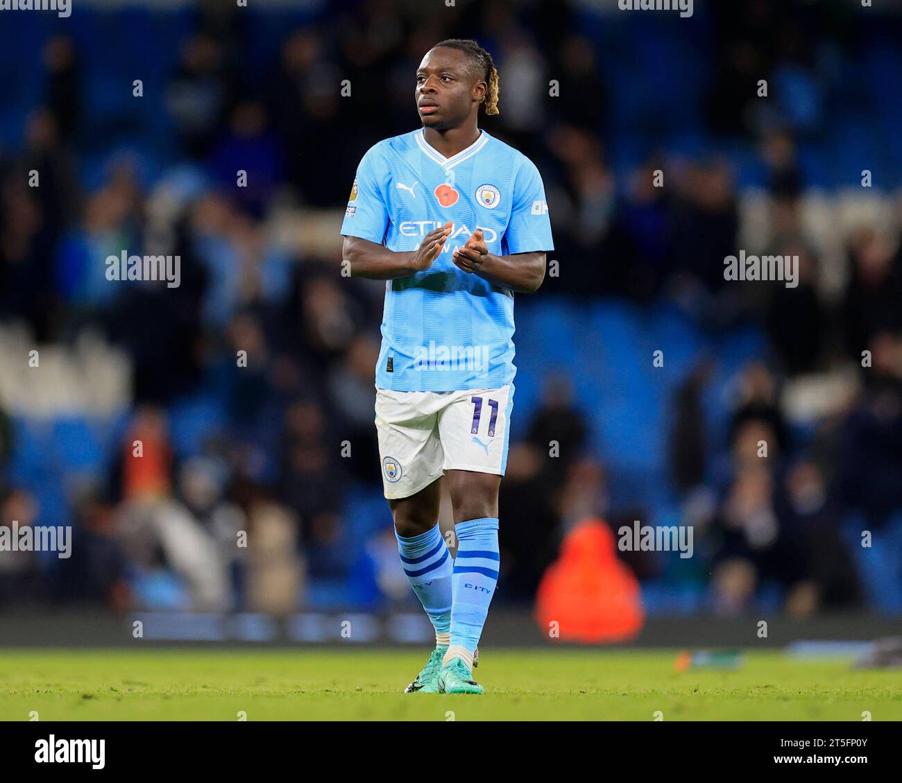 Jeremy doku manchester city bournemouth hi-res stock photography and ...