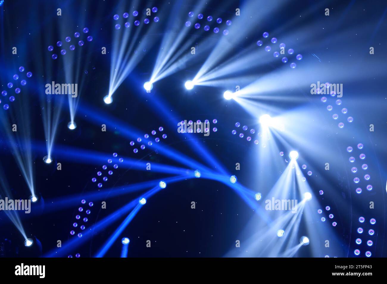 stage lighting effect in the dark Stock Photo - Alamy