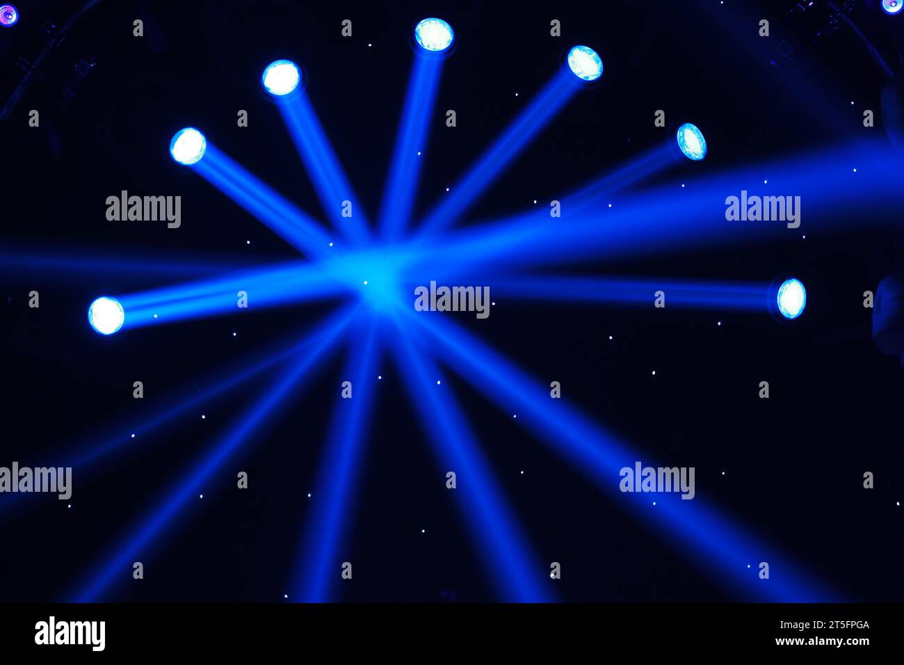 stage lighting effect in the dark Stock Photo - Alamy