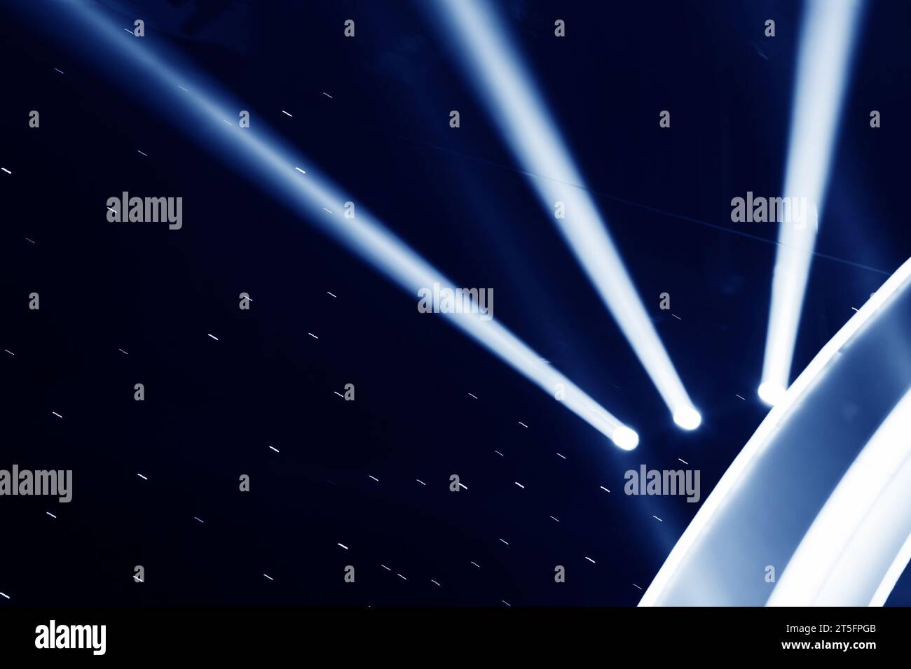 stage lighting effect in the dark Stock Photo - Alamy