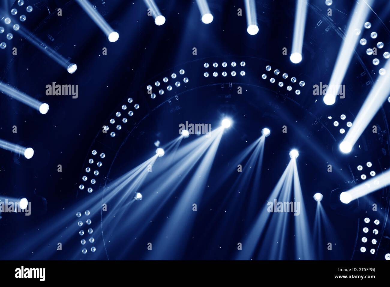 stage lighting effect in the dark Stock Photo - Alamy