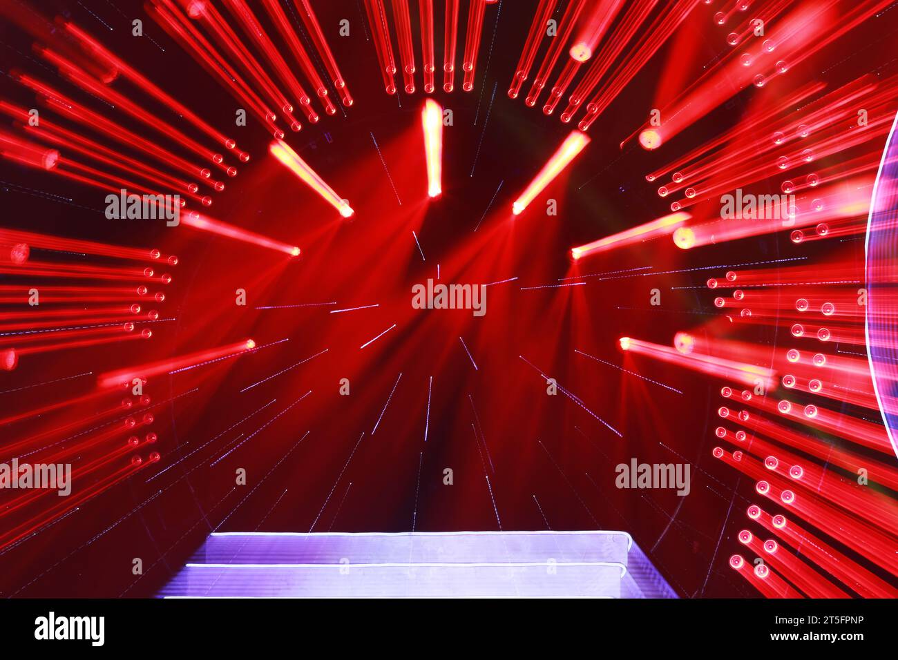stage lighting effect in the dark Stock Photo - Alamy