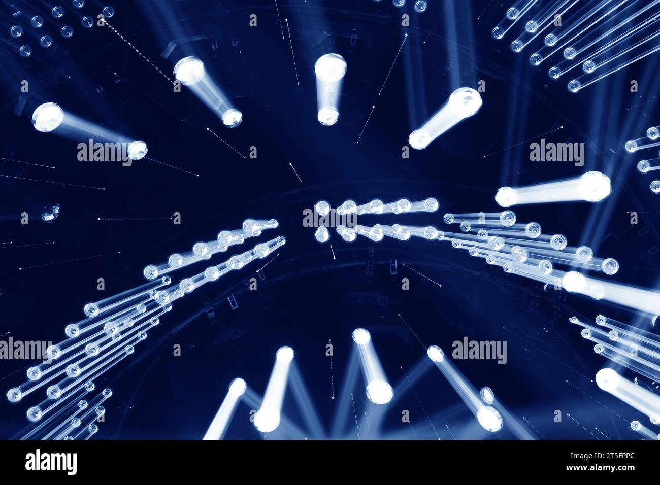 stage lighting effect on the stage Stock Photo - Alamy