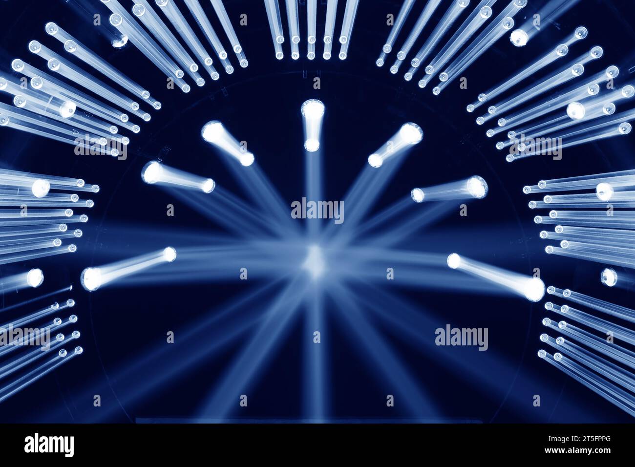 stage lighting effect on the stage Stock Photo - Alamy