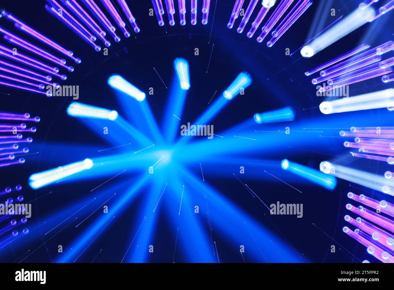 stage lighting effect on the stage Stock Photo - Alamy