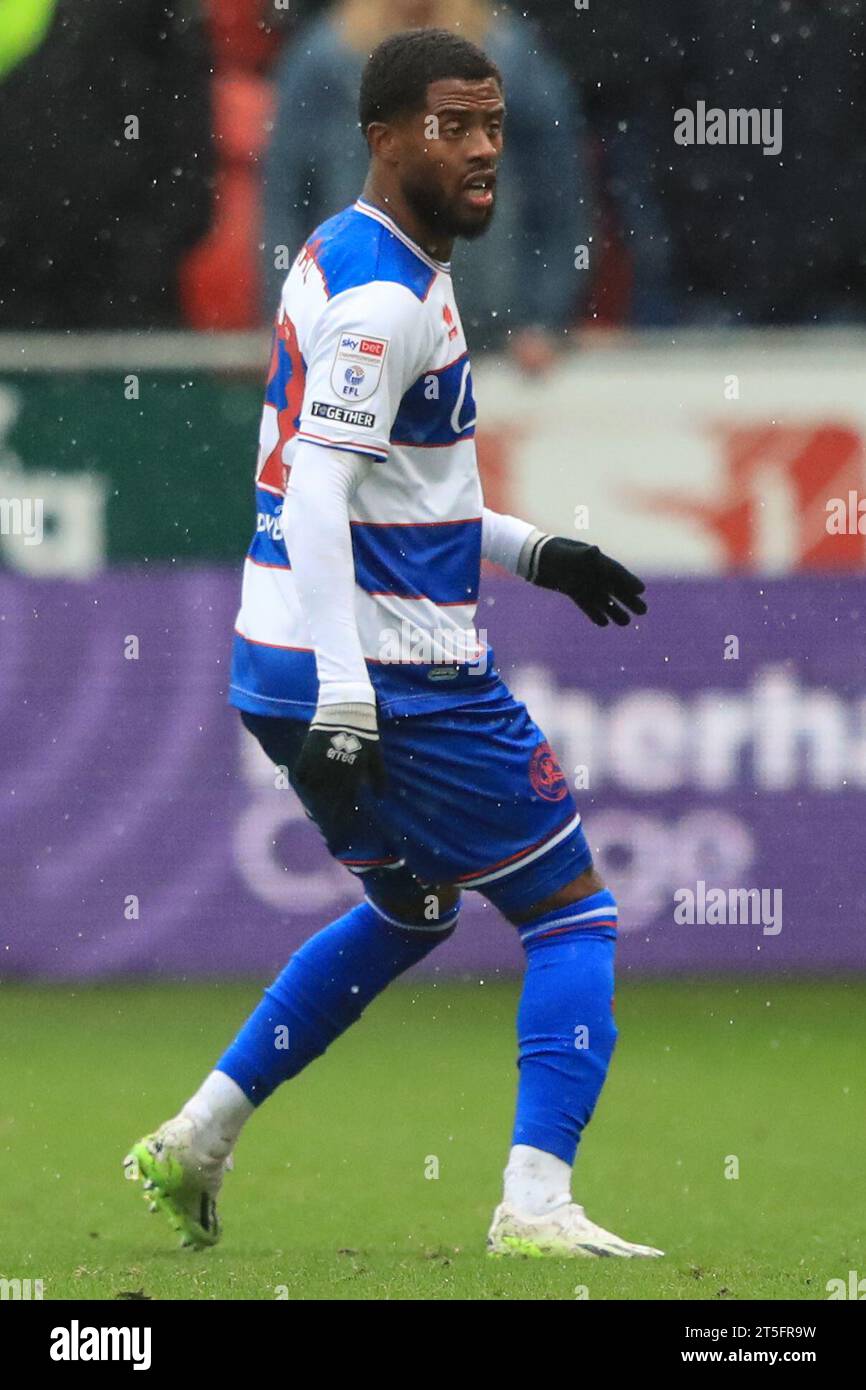 Kenneth Paal #22 of Queens Park Rangers during the Sky Bet Championship ...