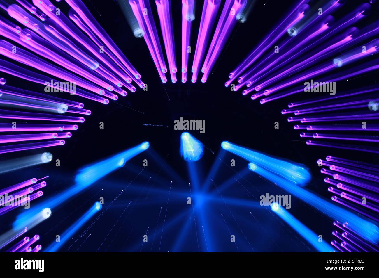stage lighting effect in the dark Stock Photo - Alamy