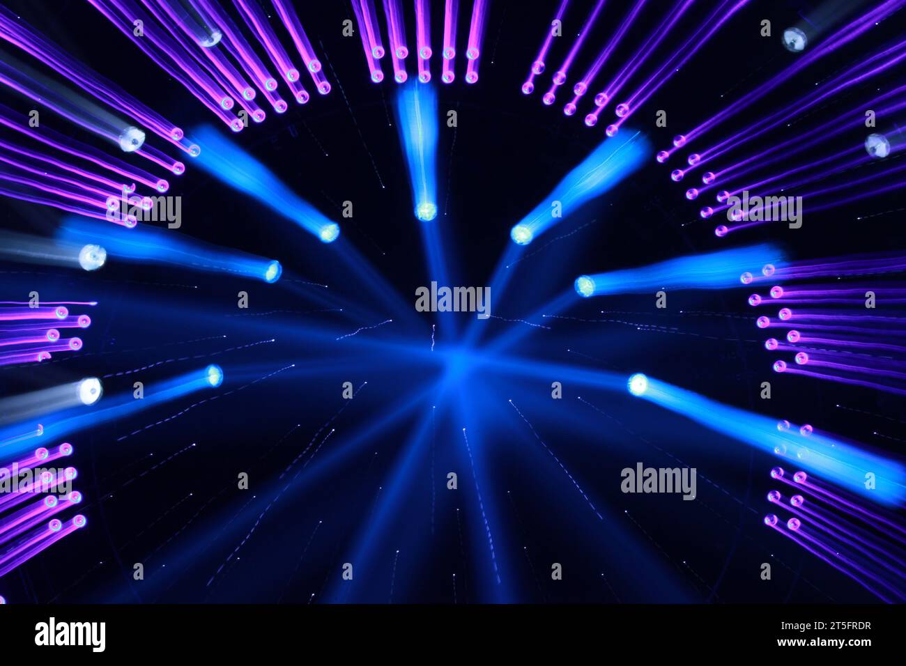stage lighting effect in the dark Stock Photo - Alamy