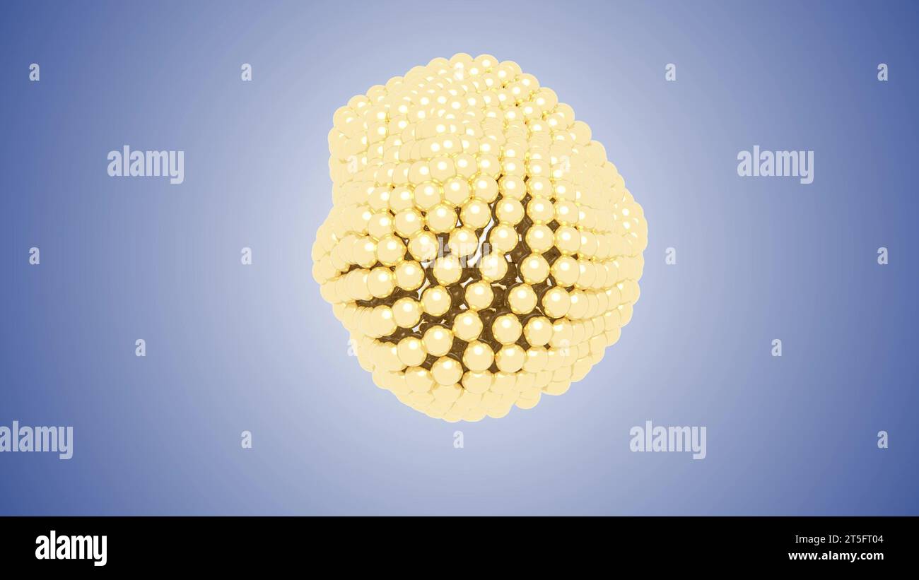 Animation golden circle bubble liquid hi-res stock photography and ...