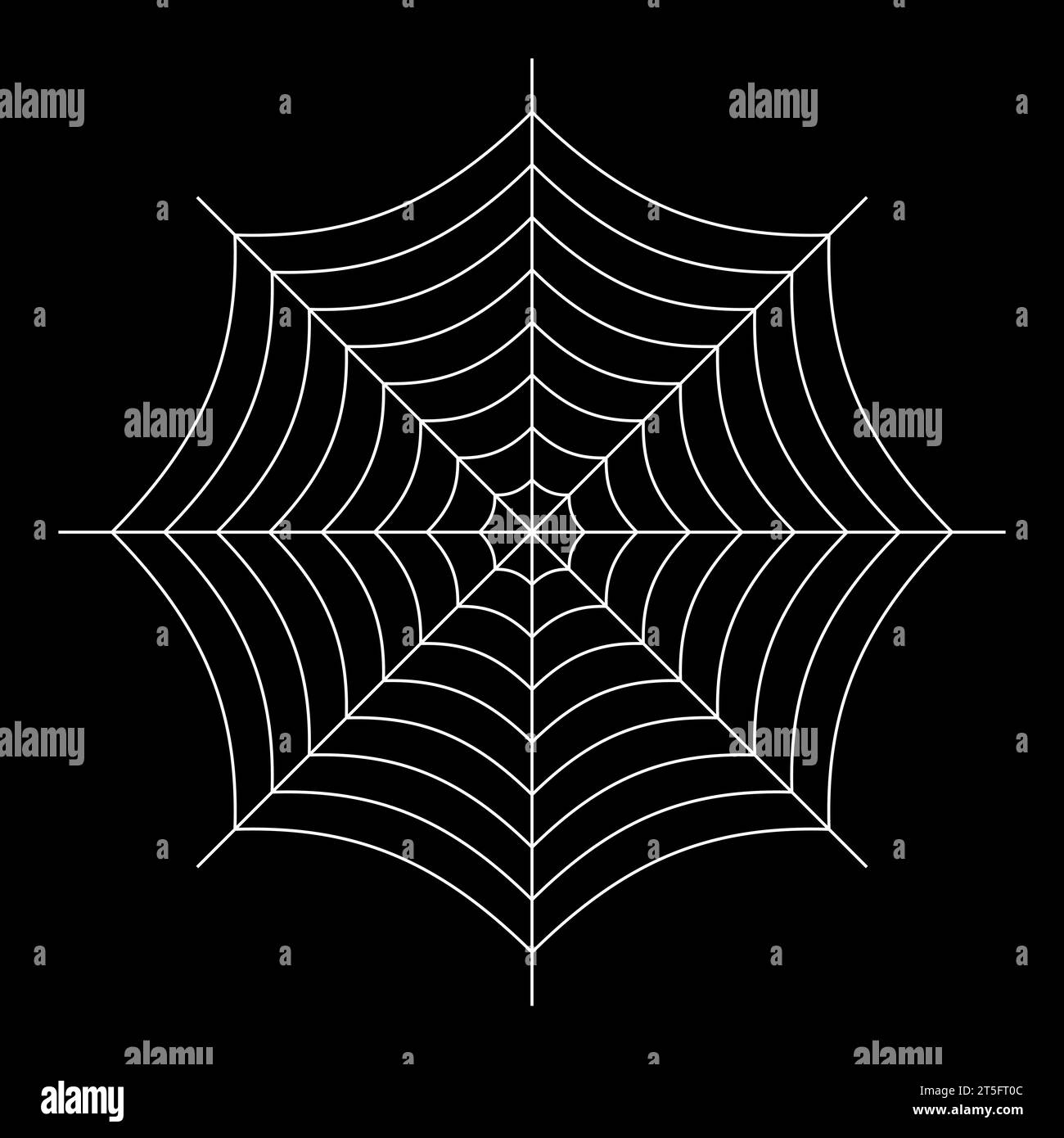 Spider web icon. Hand drawn spider web.Vector illustration Stock Vector ...