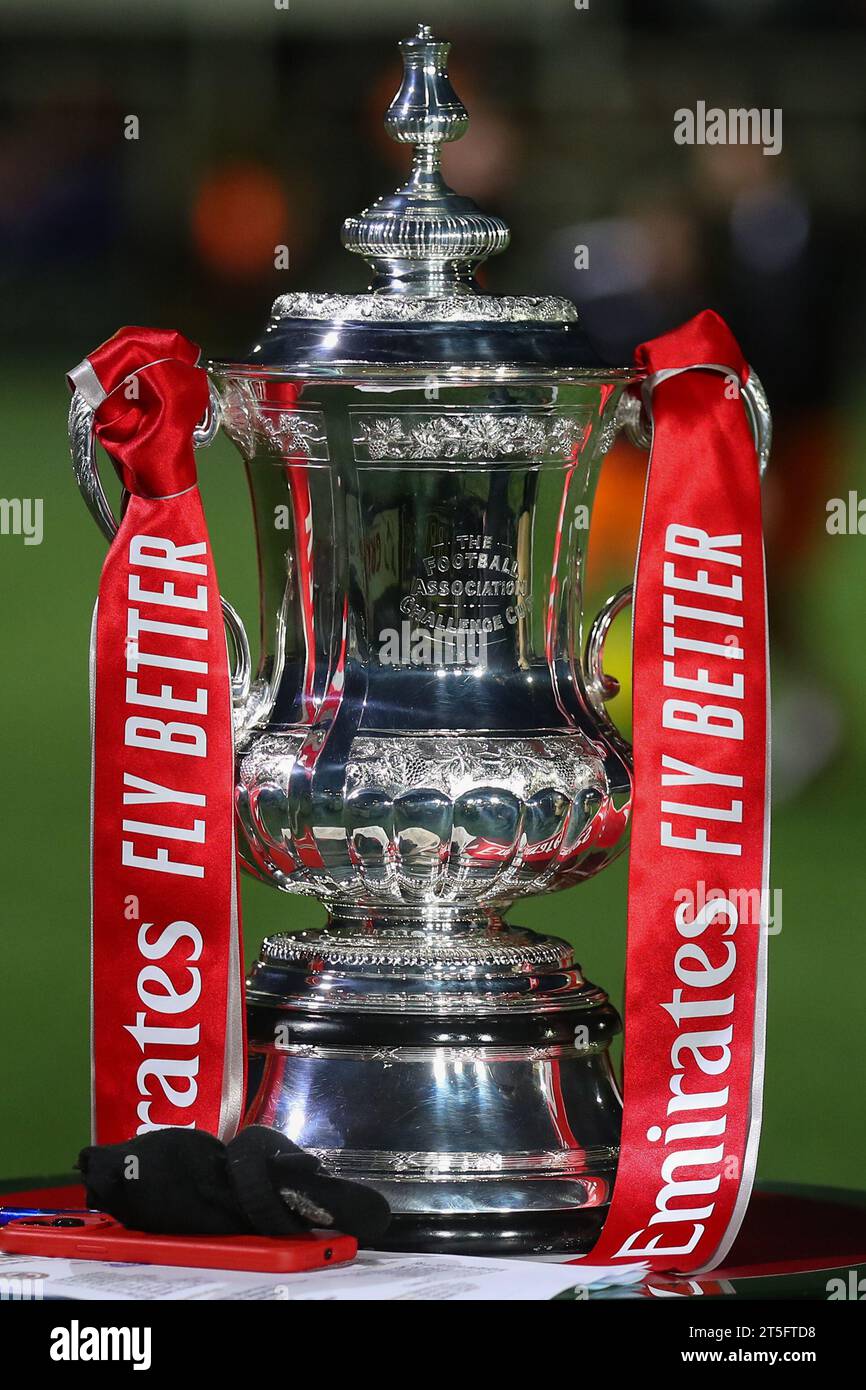 Fa cup trophy 2023 hi-res stock photography and images - Alamy
