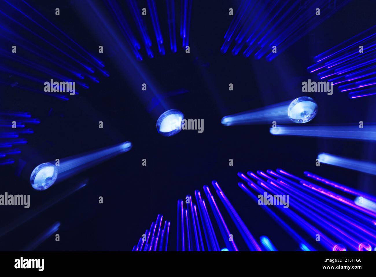 stage lighting effect in the dark Stock Photo - Alamy