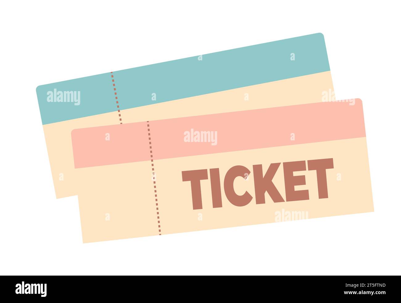 Airline Travel Boarding Pass Vector Ticket Illustration Travel