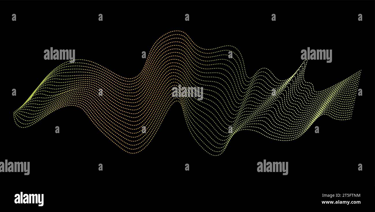 Deep data as part of big data. Point wave ui hud. Glow green in the ...
