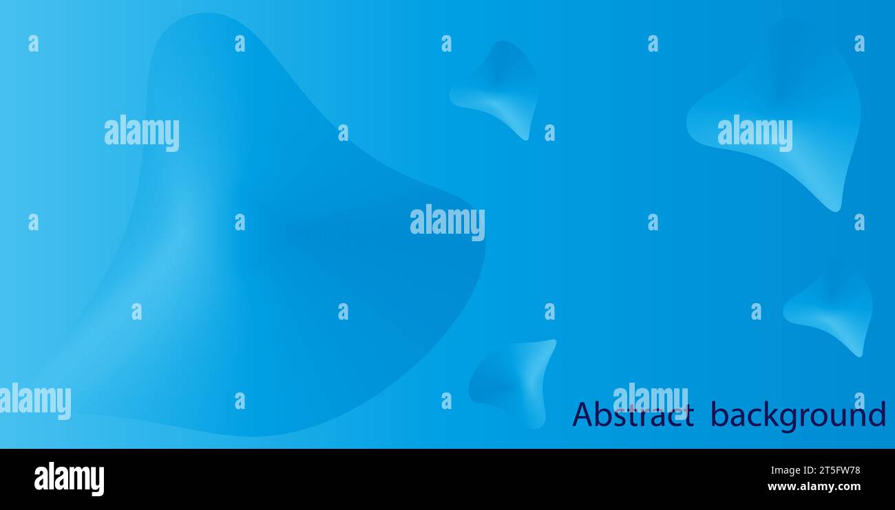 Abstract colorful gradient long banner, header. Vector minimal ...