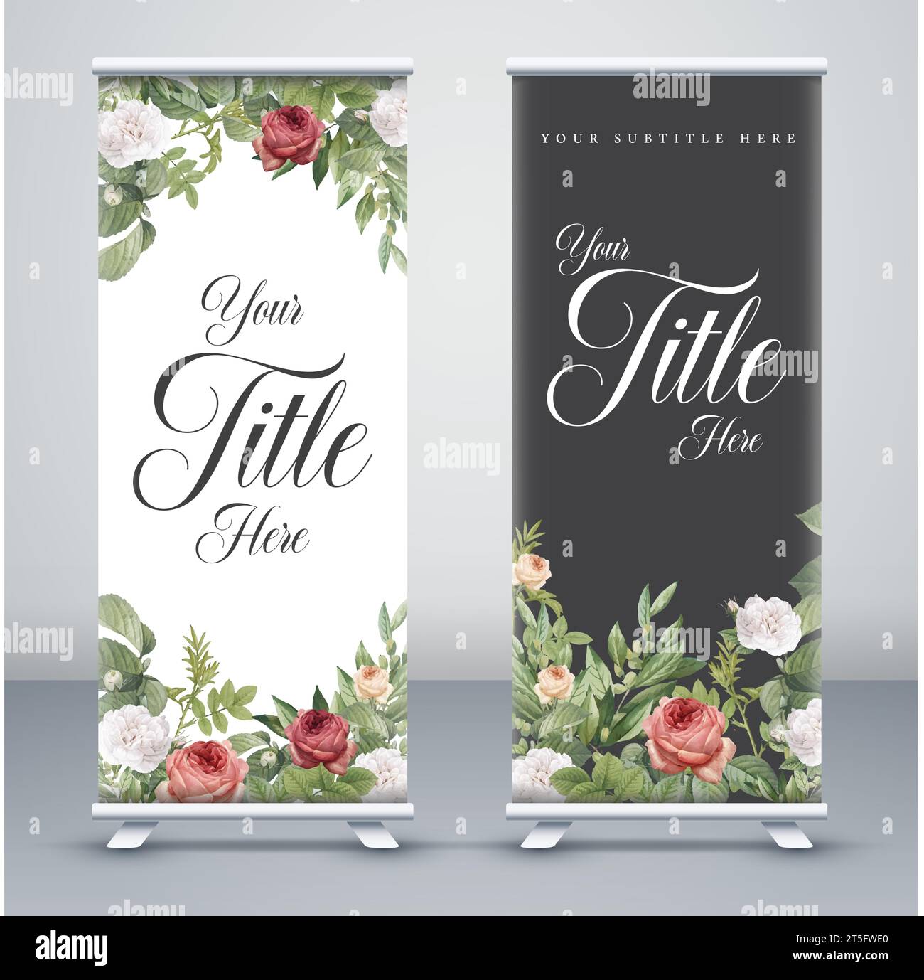 abstract modern business roll up banner designs Stock Vector Image ...