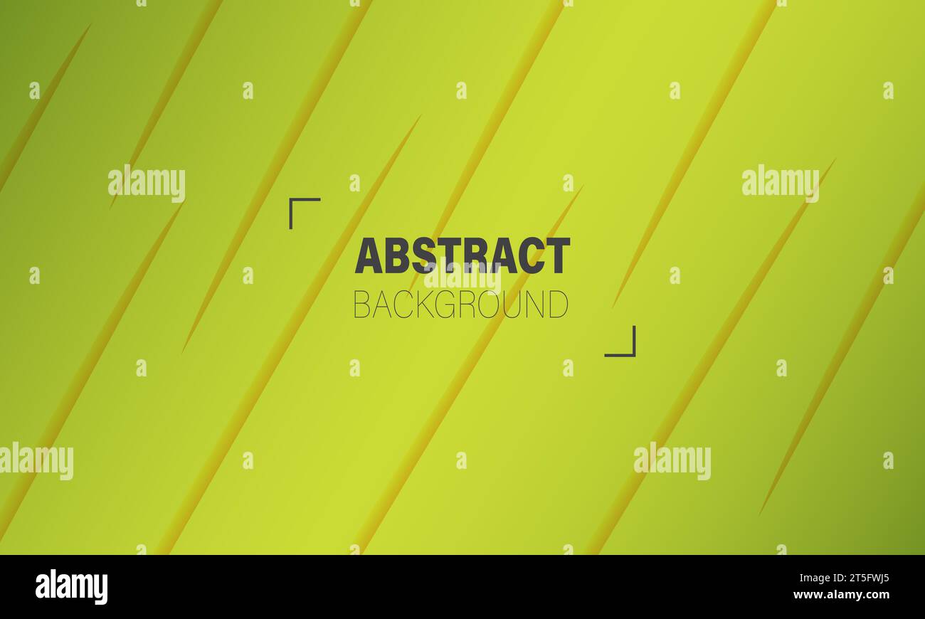 Abstract vector long banner. Green gradient background with arrows and ...