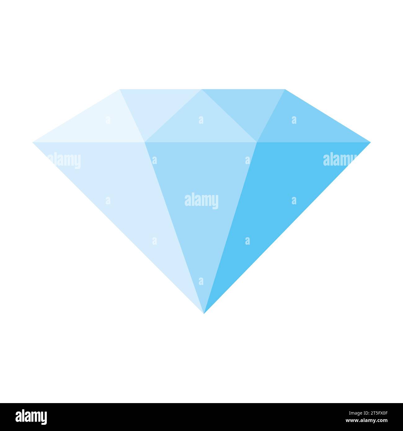 A diamond vector. Blue diamond symbol. With commercial concept Stock ...