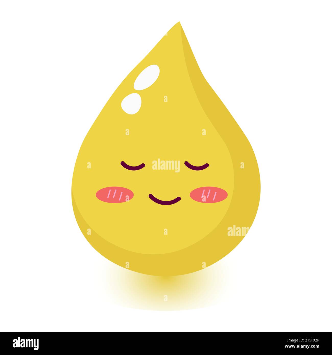 Cute happy smiling urine drop.Vector flat doodle cartoon illustration ...