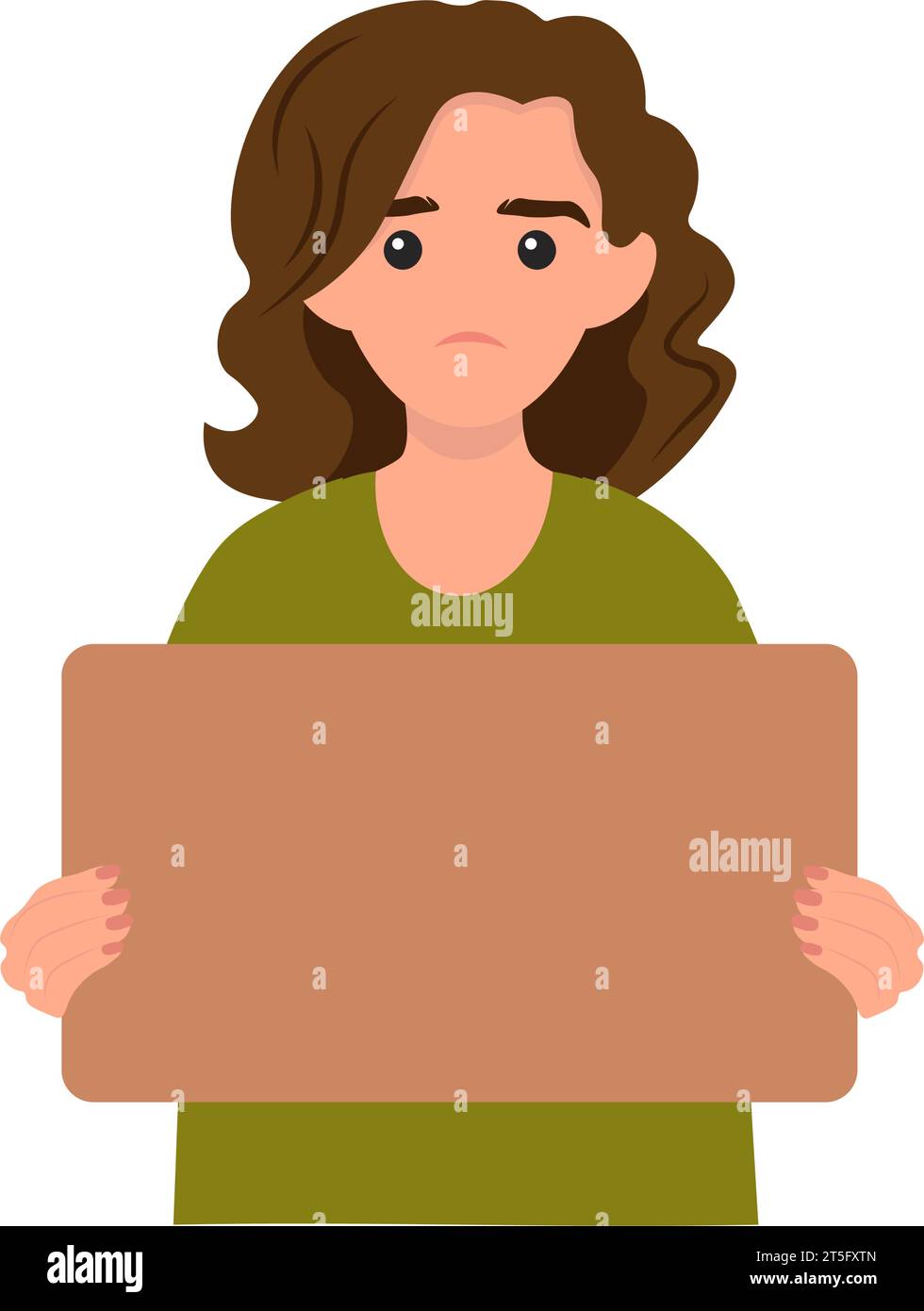 Blank sheet paper protest hi-res stock photography and images - Alamy