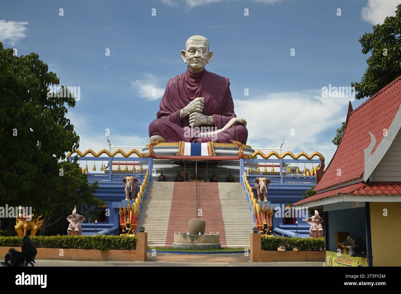 Statue of Somdej Toh or Somdej Putchariya Phromrangsi is probably the ...